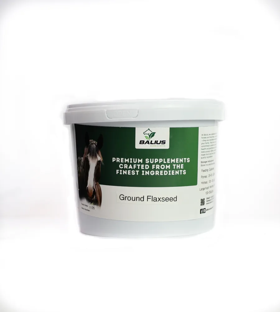 Balius Flaxseed Powder – Orange Horse